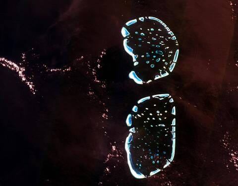 Satellite Image Of Indian Ocean From Sentinel 2 | EOS Gallery