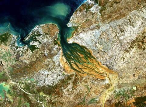 Satellite Image Of Madagascar From Landsat 8 | EOS Gallery