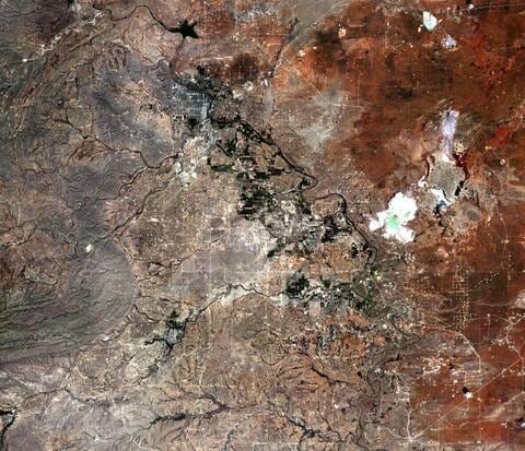 Satellite Image Of Texas, USA From Sentinel 2 | EOS Gallery